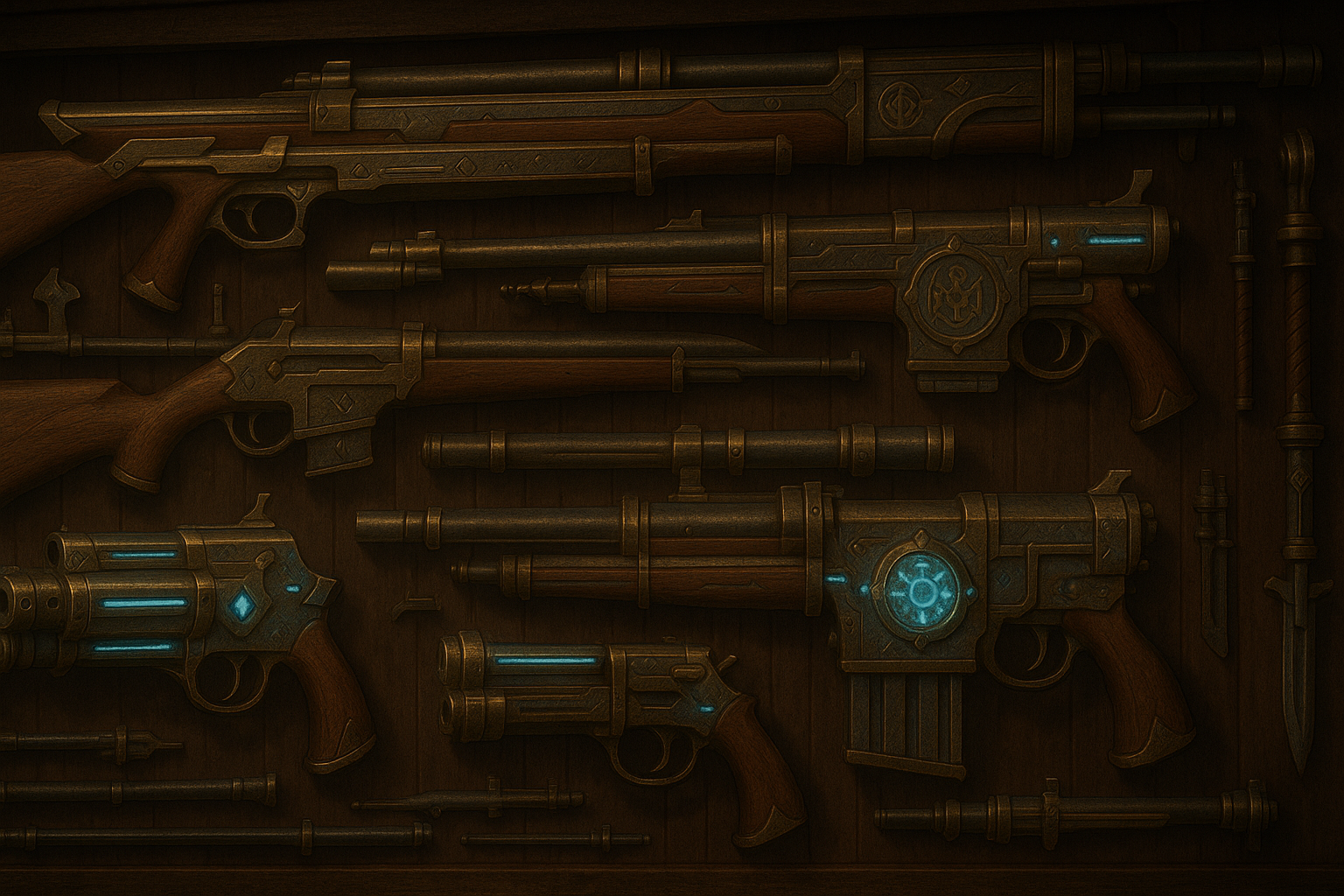 Magitech Weapons Item in Almia | World Anvil