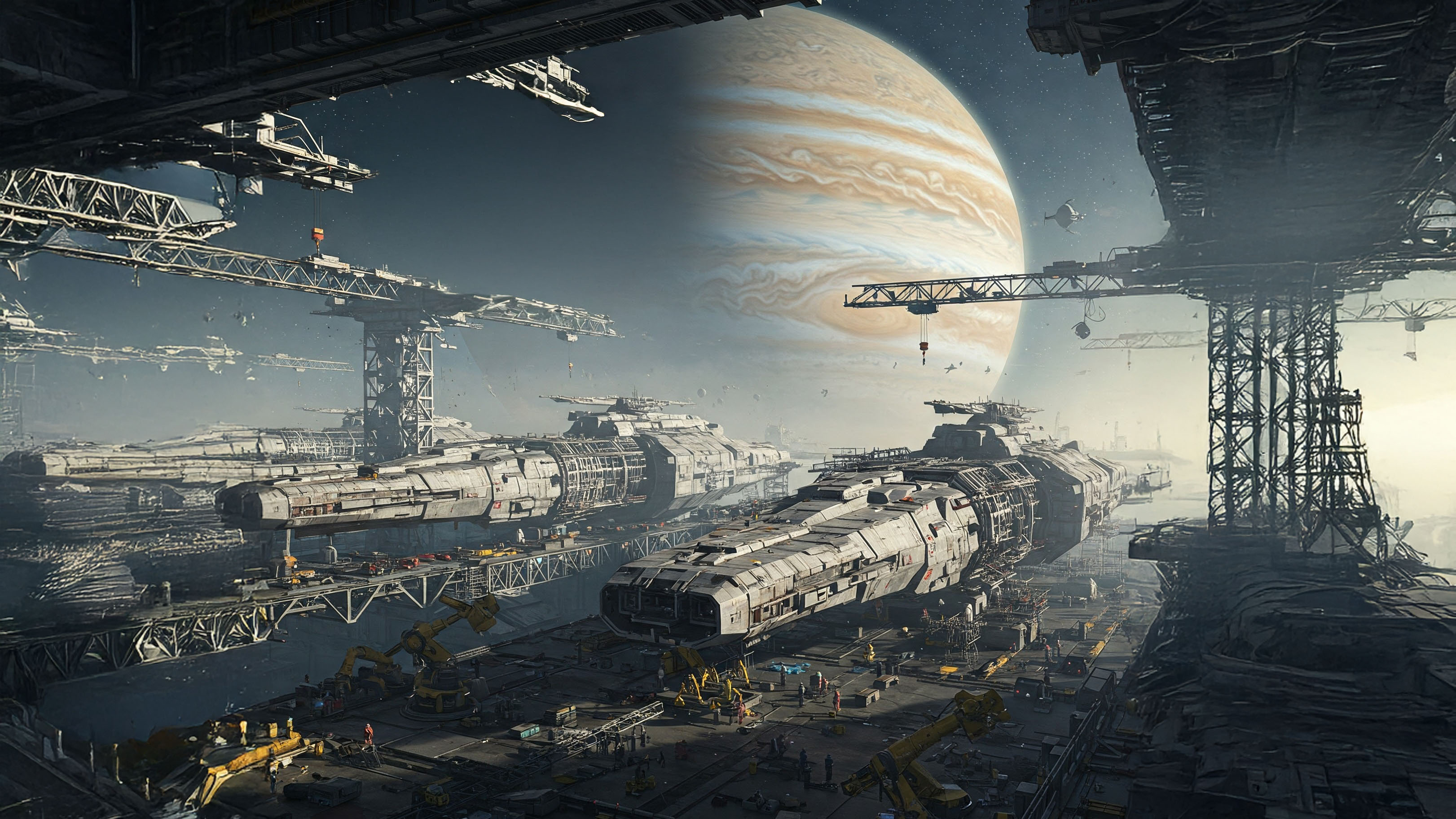 Jovian Shipyards Building / Landmark in Confederation Space | World Anvil