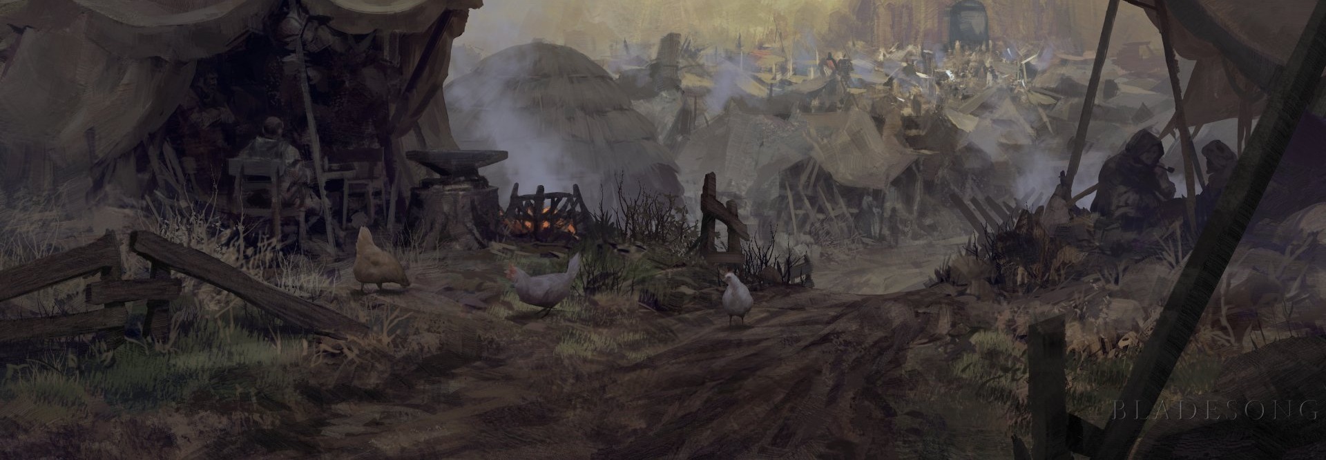 Hope's Landing Settlement in Once the Moon Turned Black | World Anvil