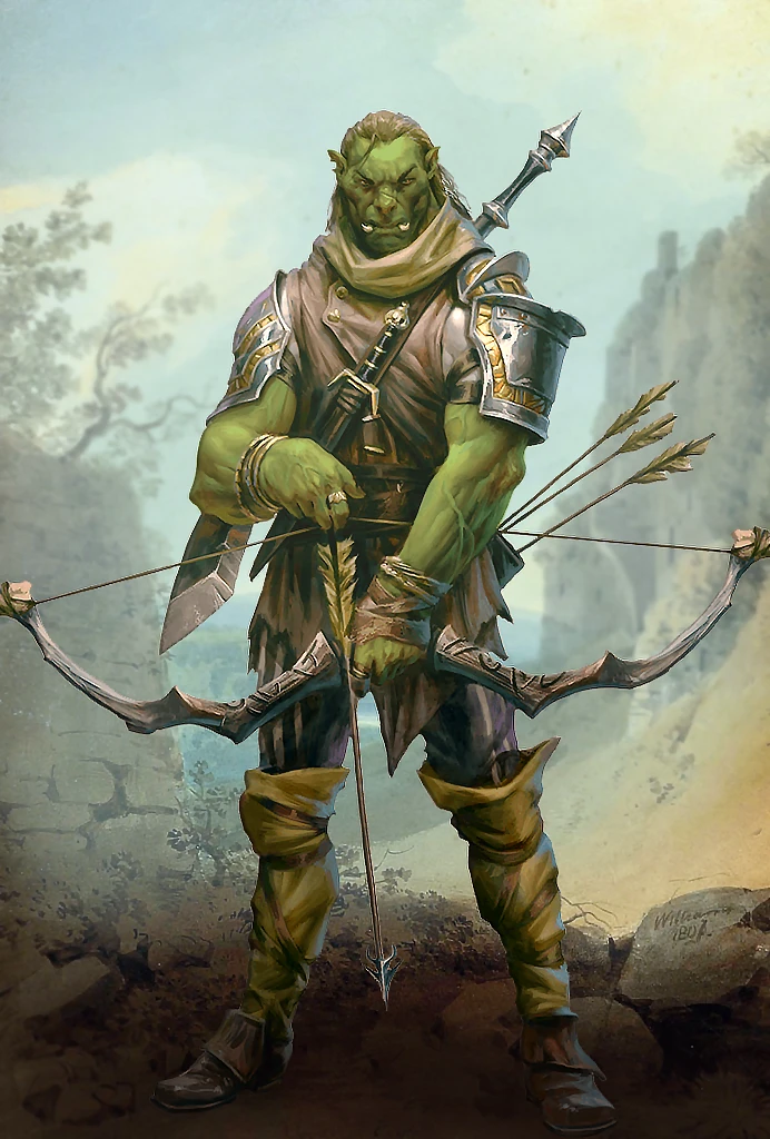 Orc Composite Bow Training Tradition / Ritual in The Orcs of Kara'Kar ...