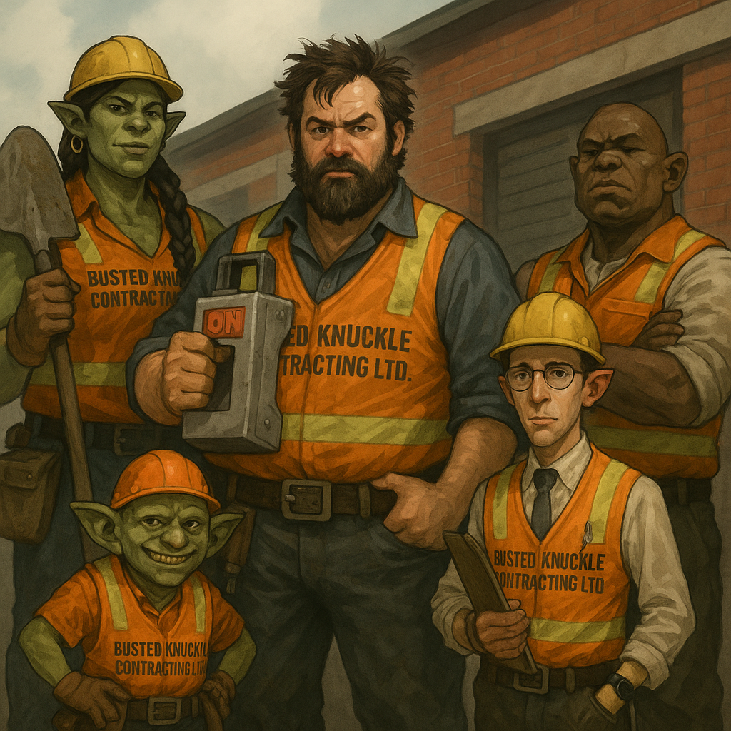 Busted Knuckle Contracting Ltd. Organization in TECHNO FUEDAL NORTH ...