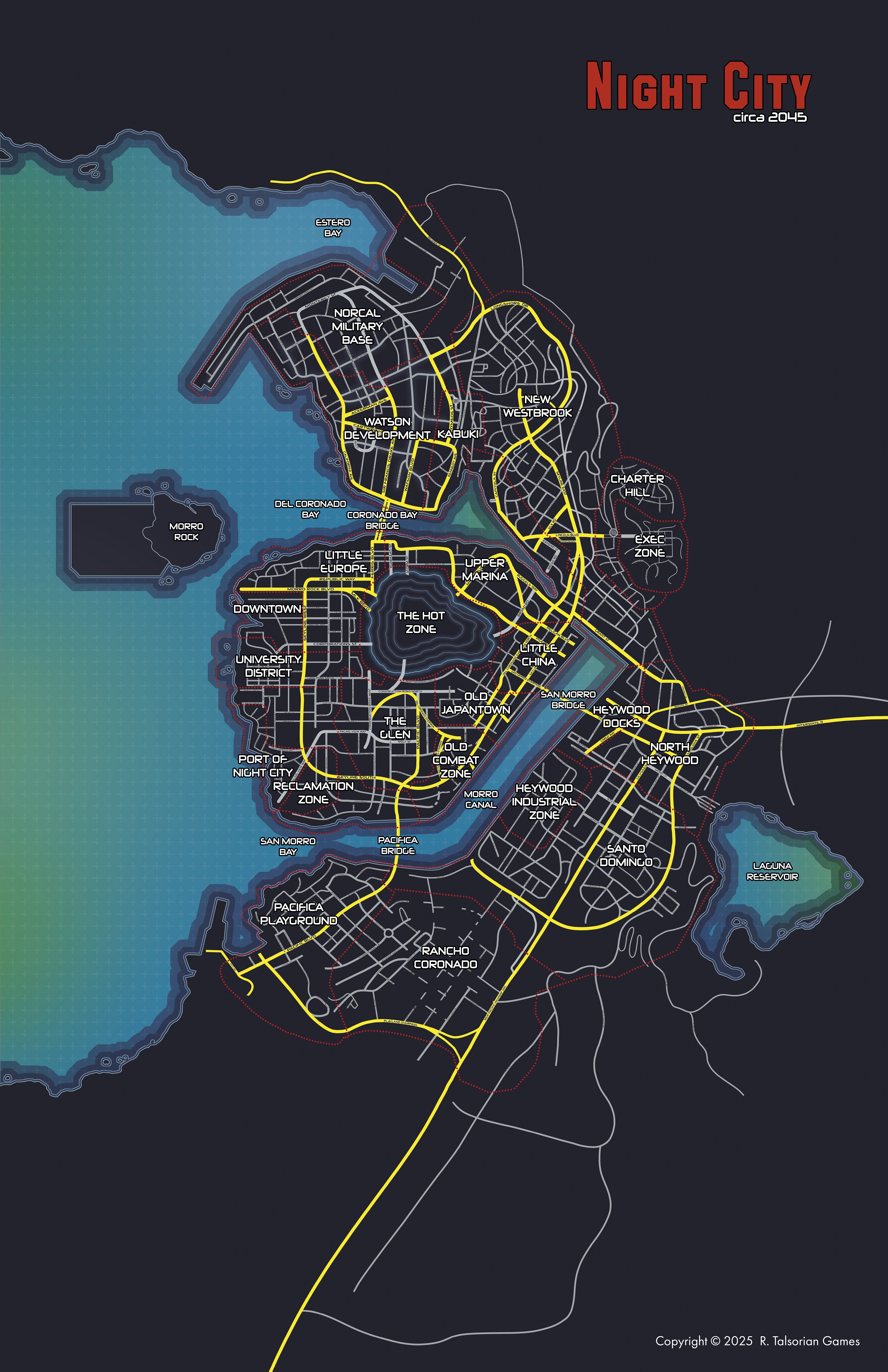 Night City Settlement in Cyberpunk RED | World Anvil