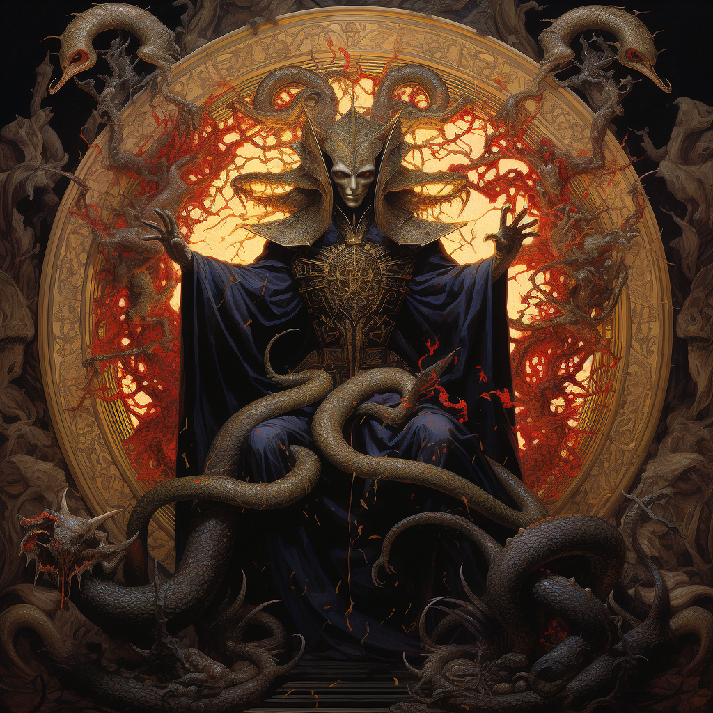 Maleficus, the Lord of Hexes Character in Mythendel | World Anvil