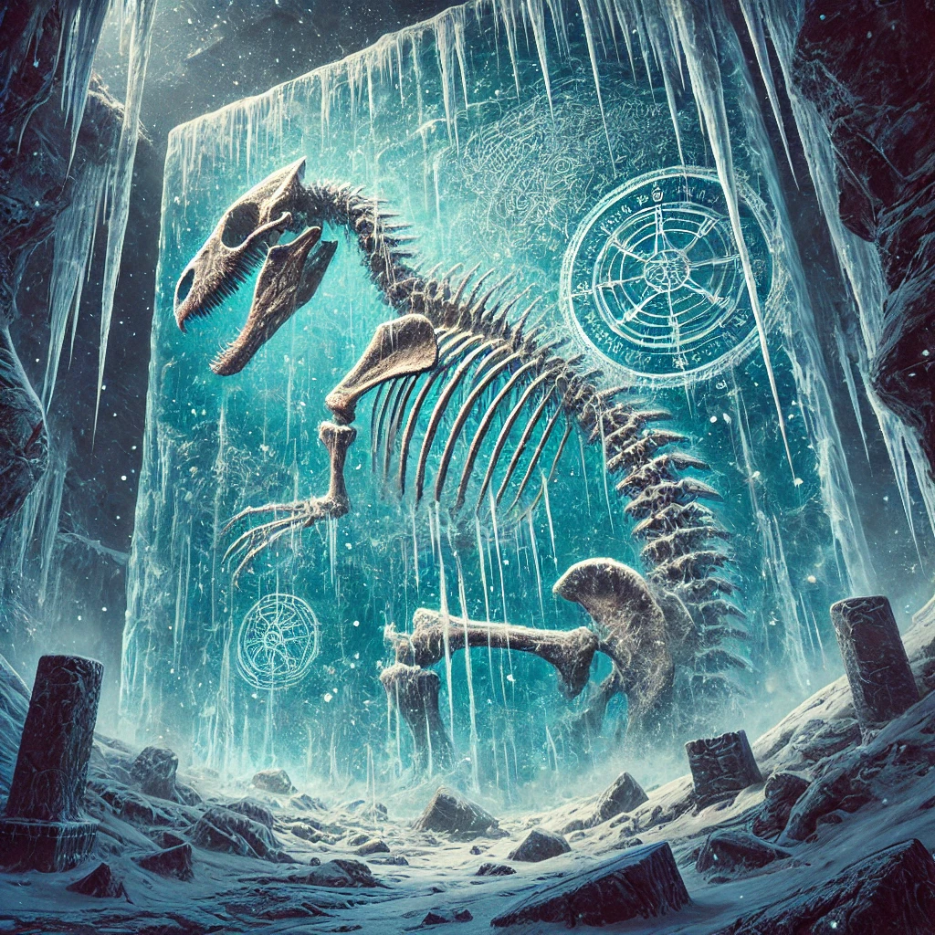 Ancient Ice Fossils Material in Veiled World | World Anvil