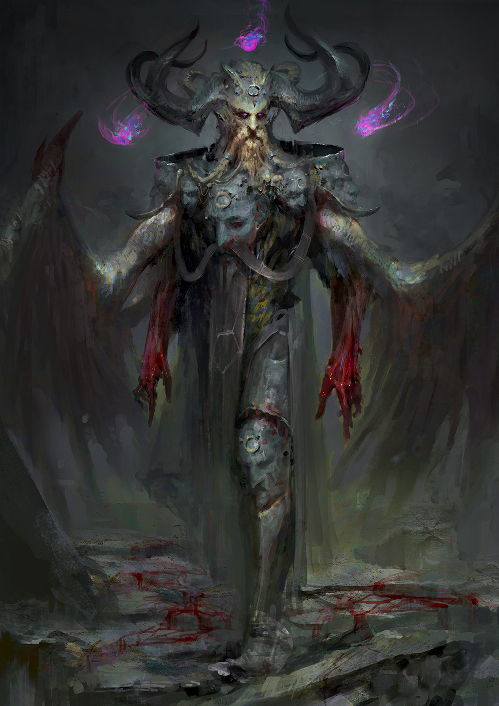 Zagan, God of Blood, Bone and Strength Character in Alandris | World Anvil