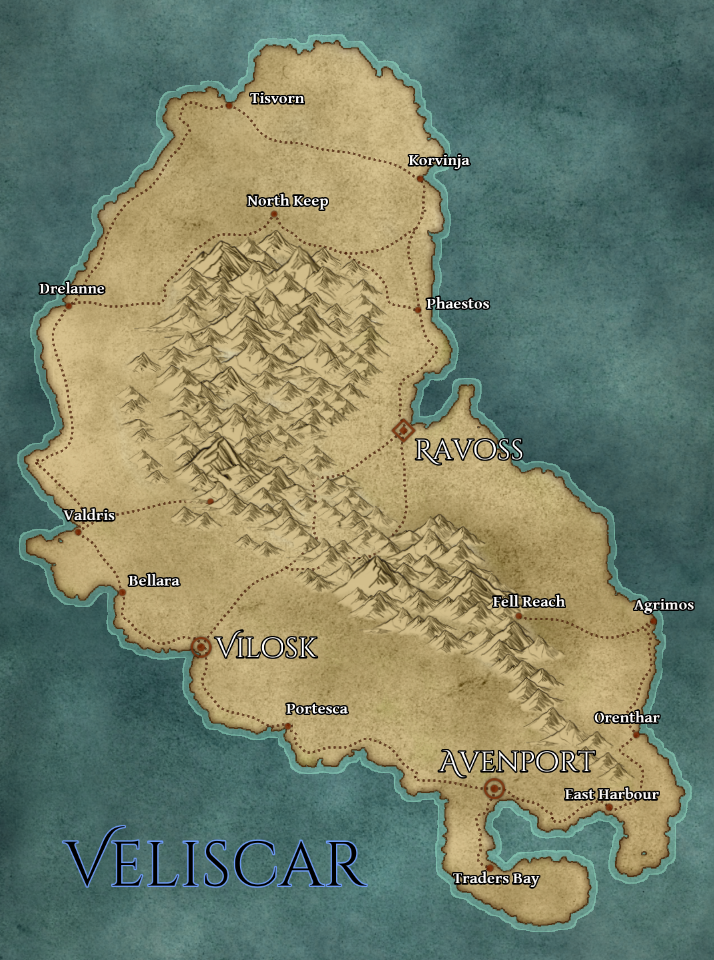 Veliscar Geographic Location in Aeonara | World Anvil