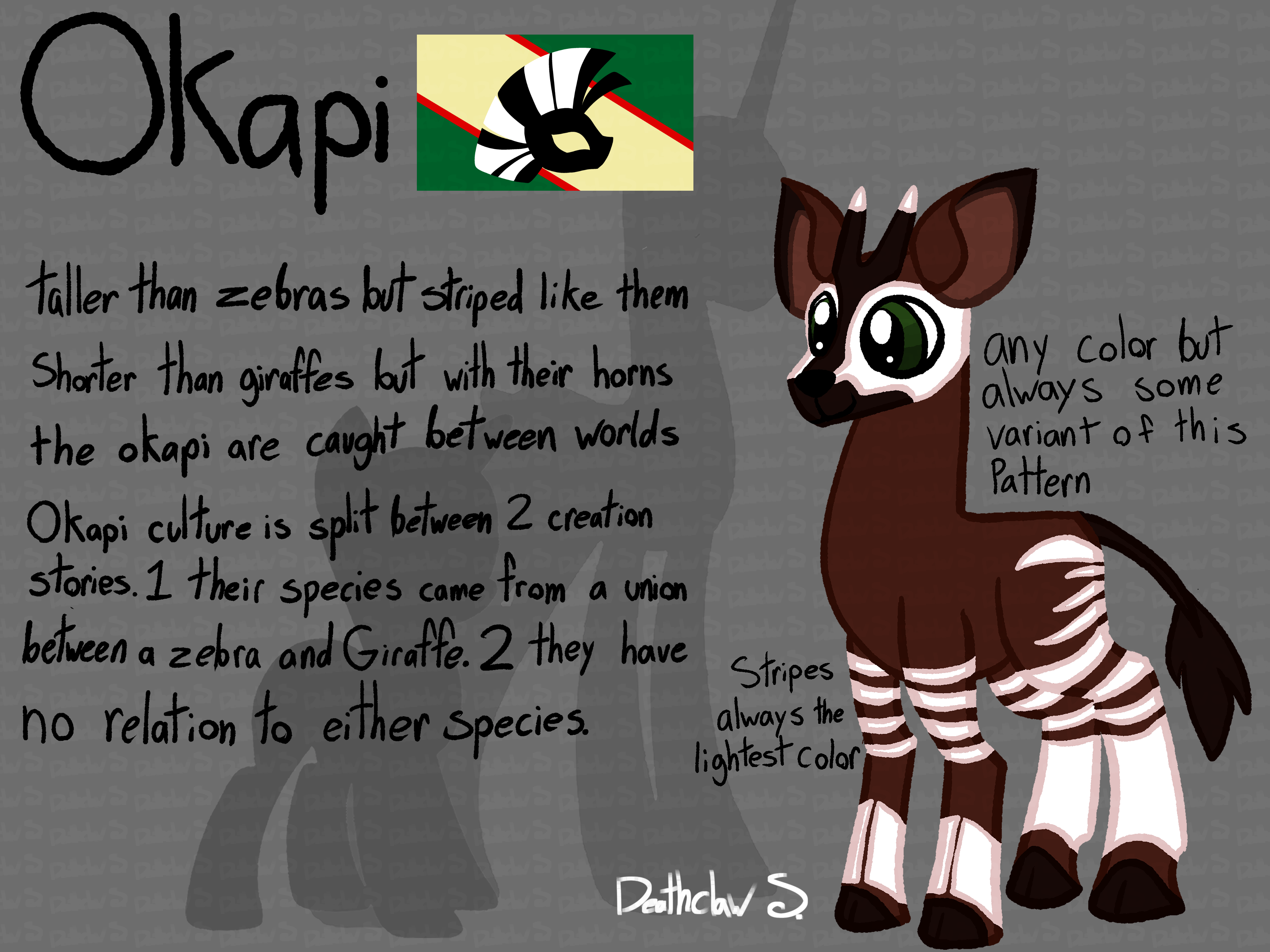 Okapi Species in Dawn of harmony | World Anvil