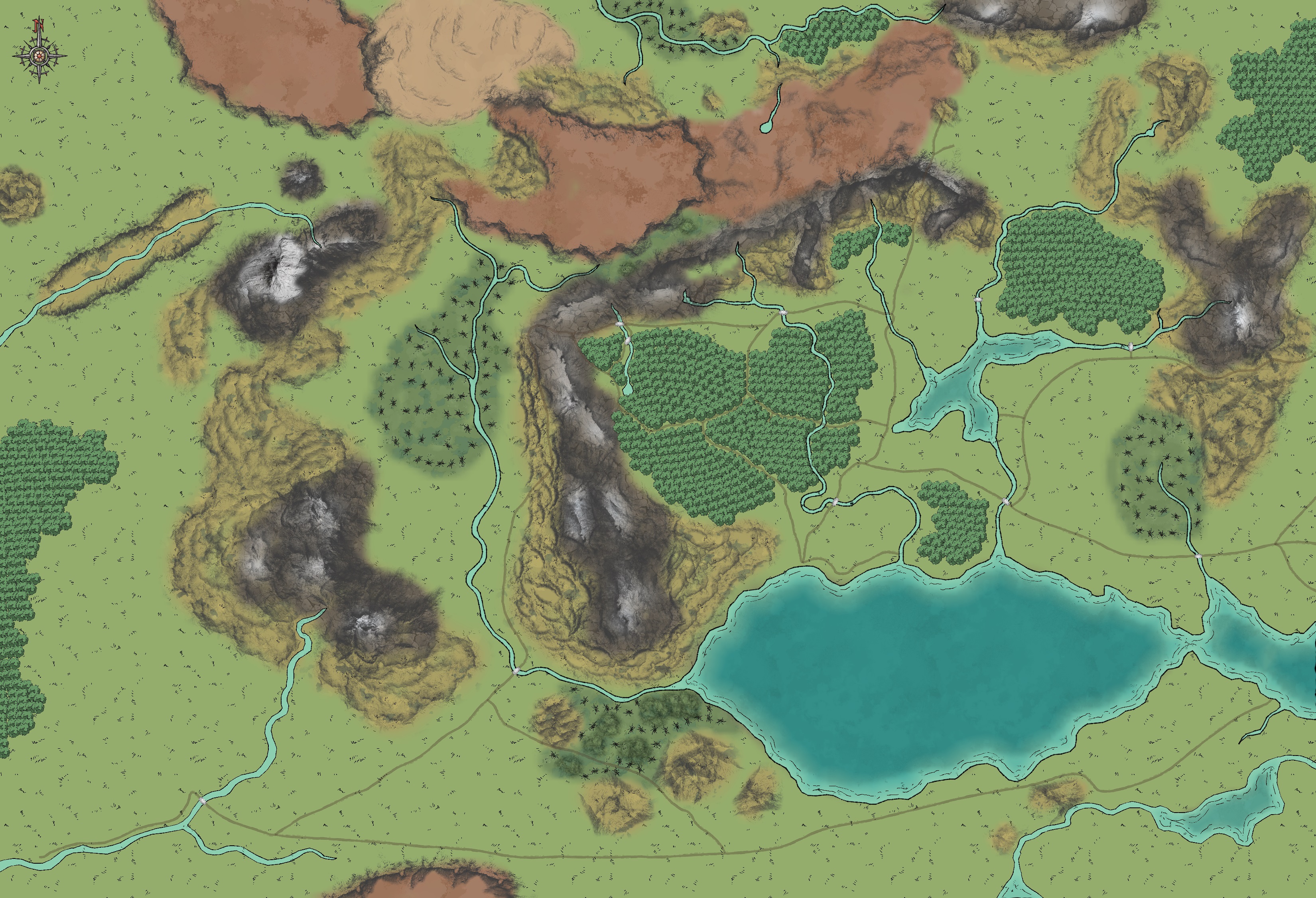 Map - Cormyr in Forgotten Realms| World Anvil