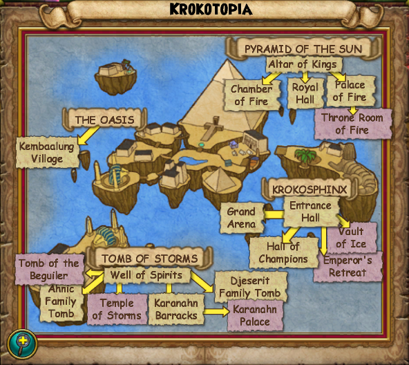 Krokatopia in Wizard101 Interactive Map| World Anvil
