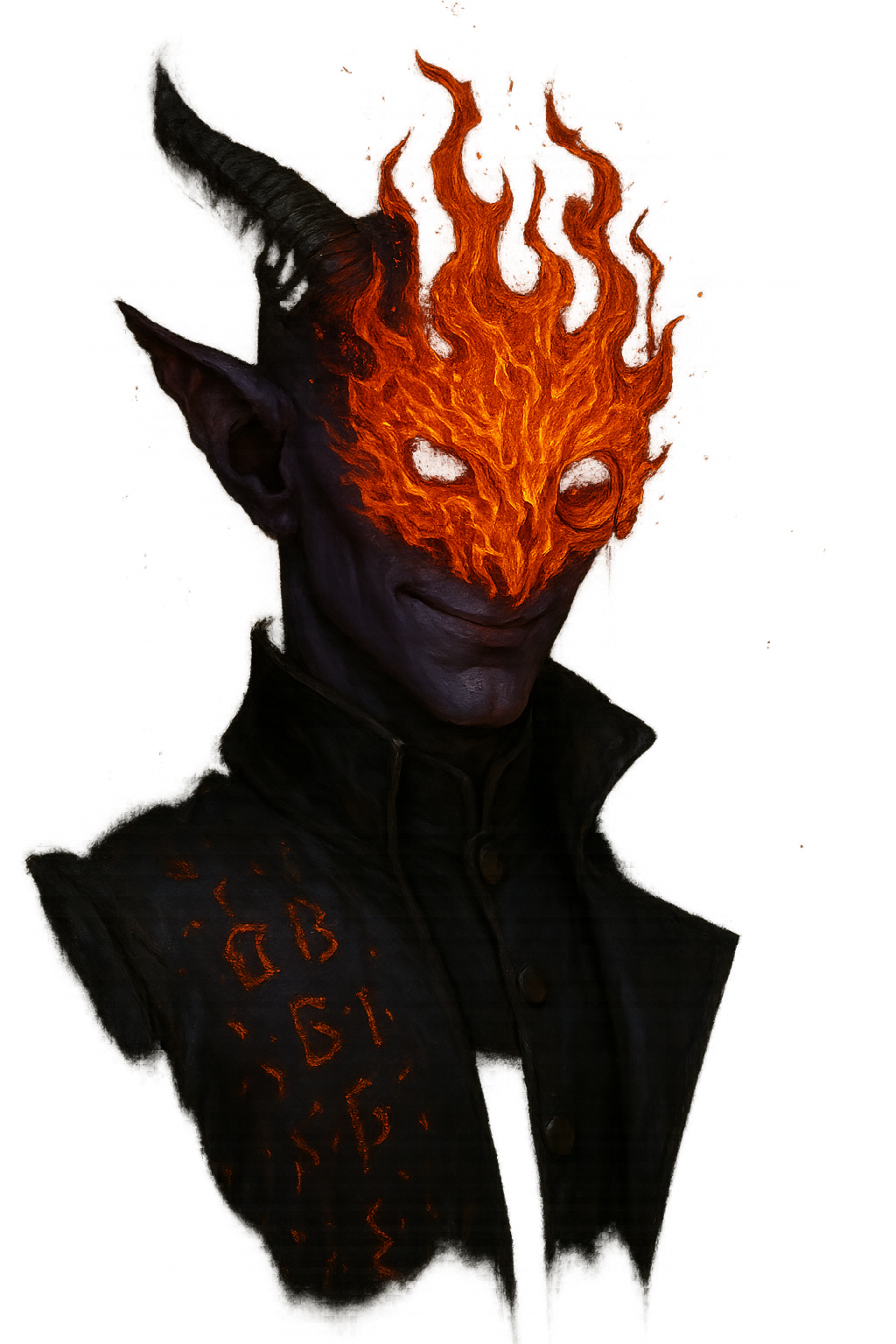 The Masked Flame Character in The Fourth Layer of Hell | World Anvil