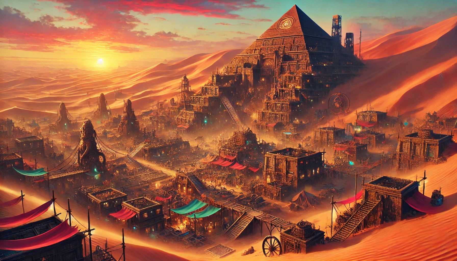 Zarqai, the Sunken Pyramid Settlement in Epoch | World Anvil