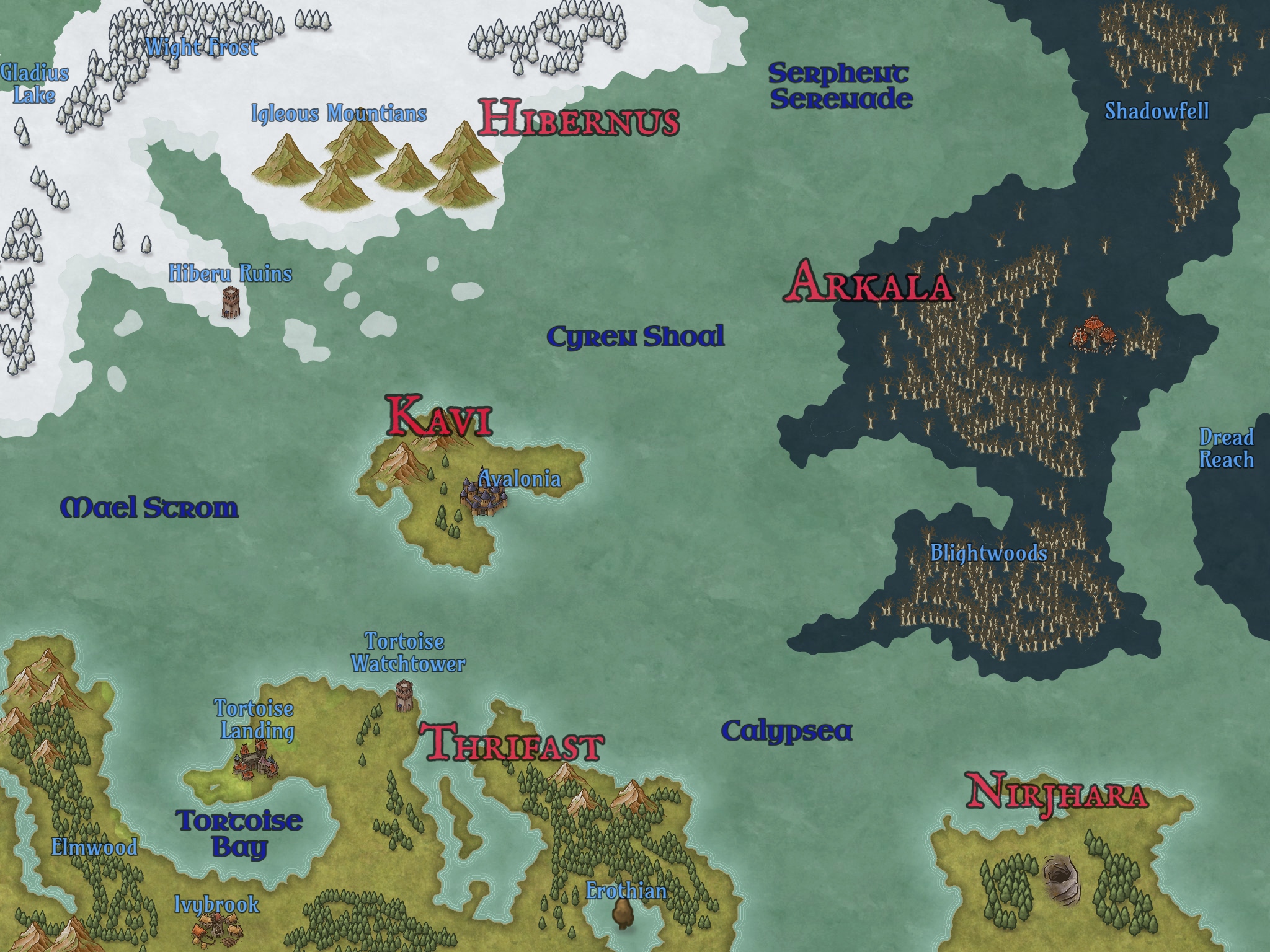 Ellesmera in Ellesmera| World Anvil