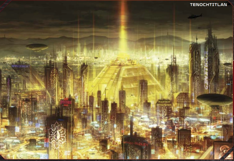 Aztechnology Pyramid, Tenochtitlan Building / Landmark in Sixth World ...