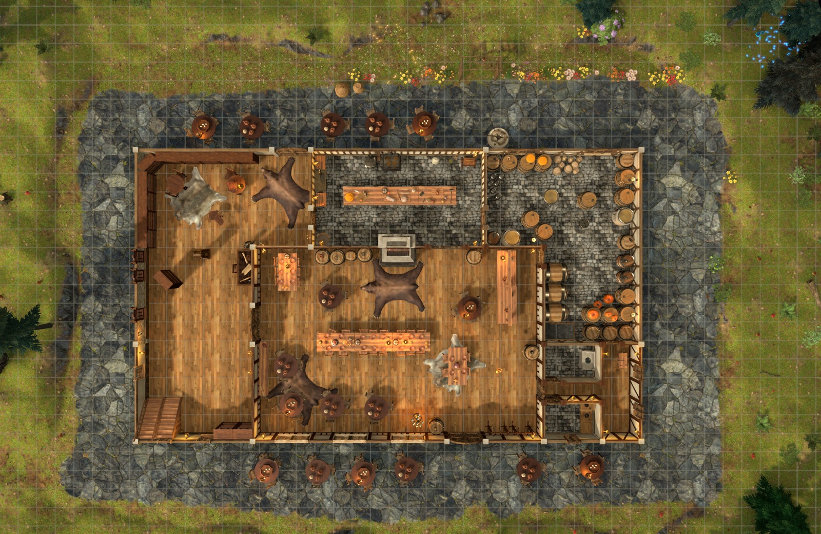 The Merry Mug - Ground Floor in Nehwon| World Anvil