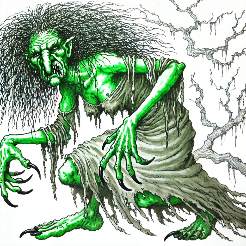 Green Hag Species in Stoldark | World Anvil