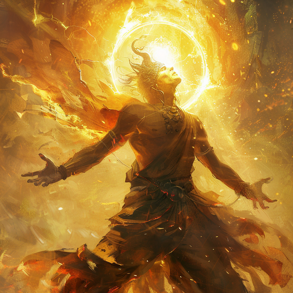 Solis, God of the Sun, Light, and Healing Character in Erkovia | World ...