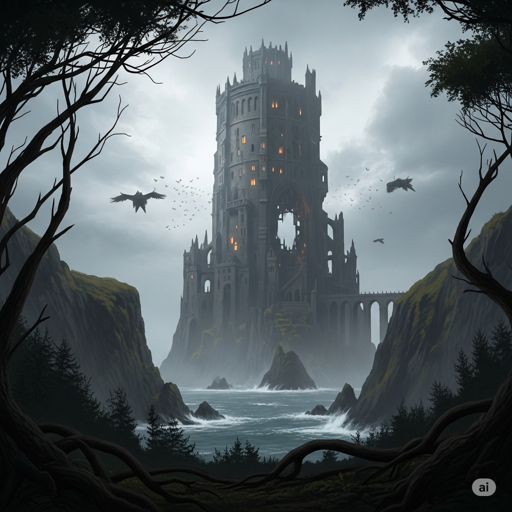 Dragonfall Keep: The Cursed Coastal Sentinel Building / Landmark in ...