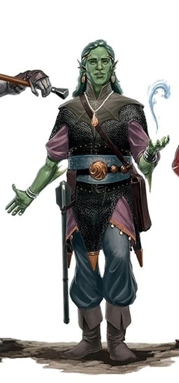 Genasi - Water Species in Wizards on Lizards | World Anvil
