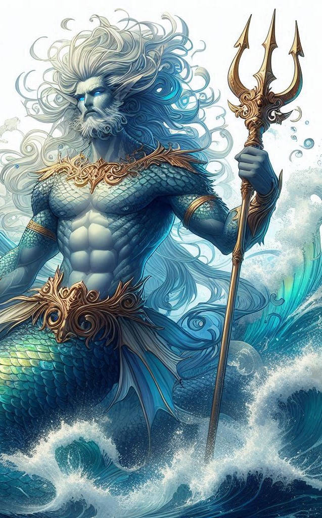 Nereus, God of the Sea and Oceans Character in Eryndor | World Anvil